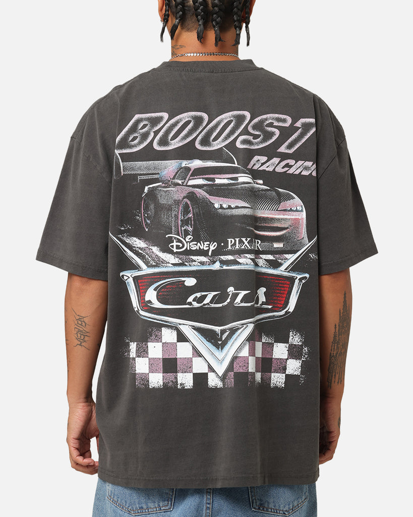 Goat Crew Disney And Pixar Cars Boost Heavy T-Shirt Black Wash ...