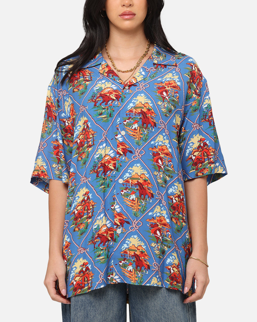 Champion Route 40 Drifter Button Up Shirt Teal | Culture Kings US
