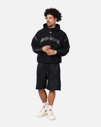 The Anti Order Mosh Boxy Hoodie Sunfade Black/Grey | Culture Kings US