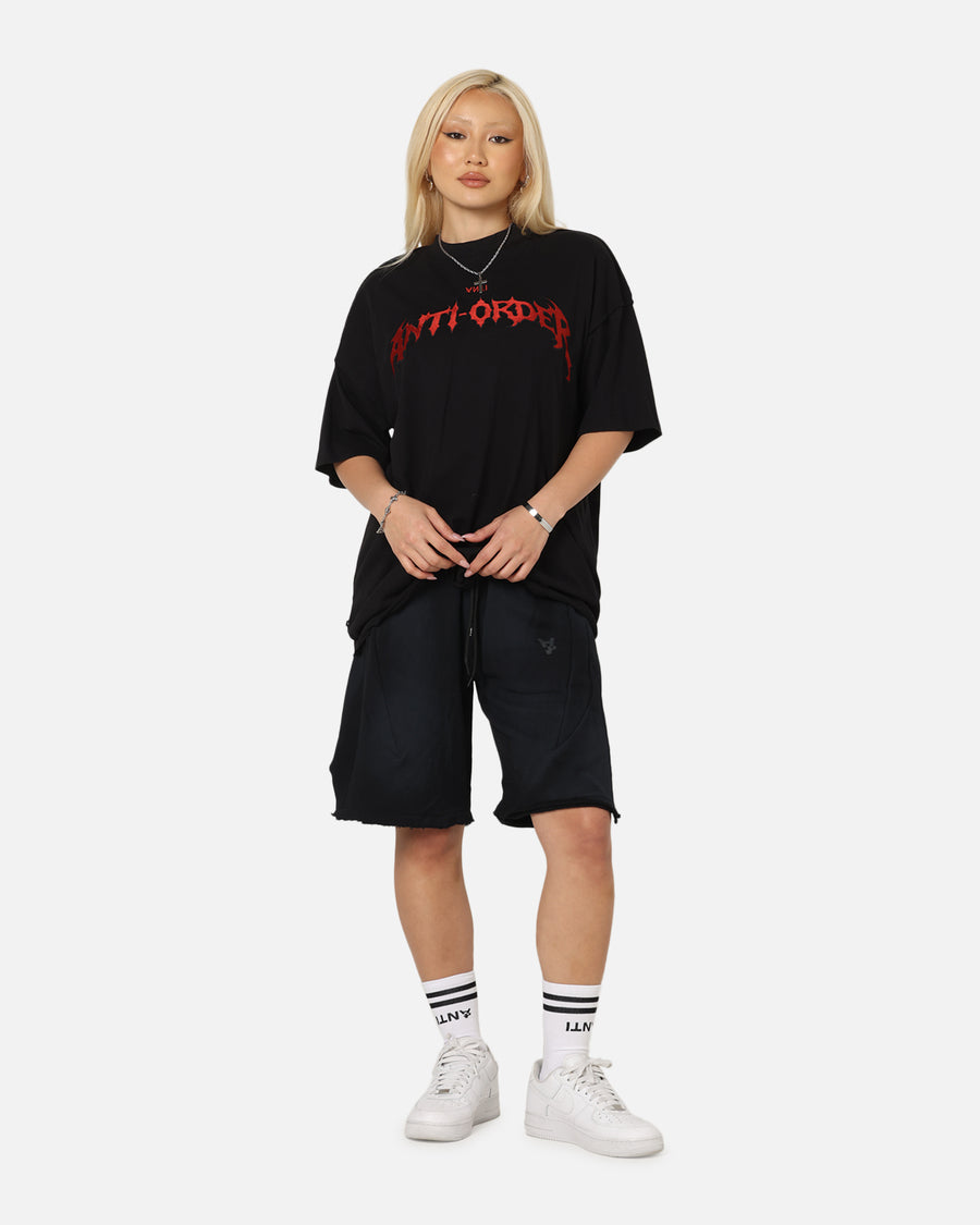 The Anti Order Mosh Non Seam T-Shirt Black/Red | Culture Kings US