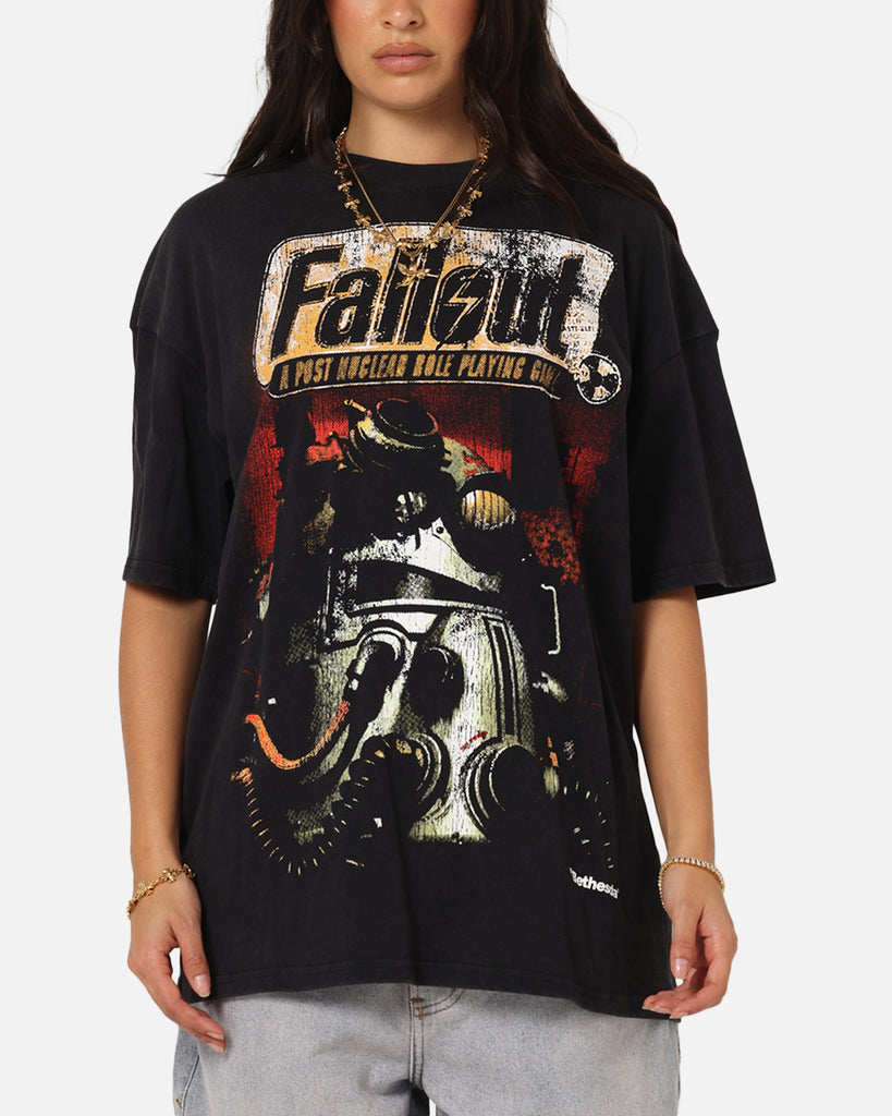 73Studio X Fallout '97 Fallout Vintage T-Shirt Black Acidwash | Culture ...