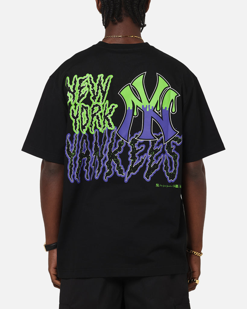 New Era New York Yankees Drip T-Shirt Black | Culture Kings US