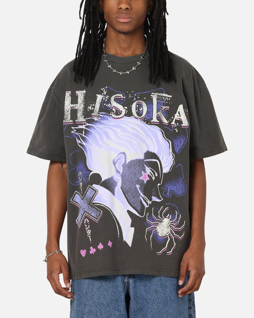 73 Studio X Hunter X Hunter Hisoka Heavyweight T-Shirt Black Wash ...