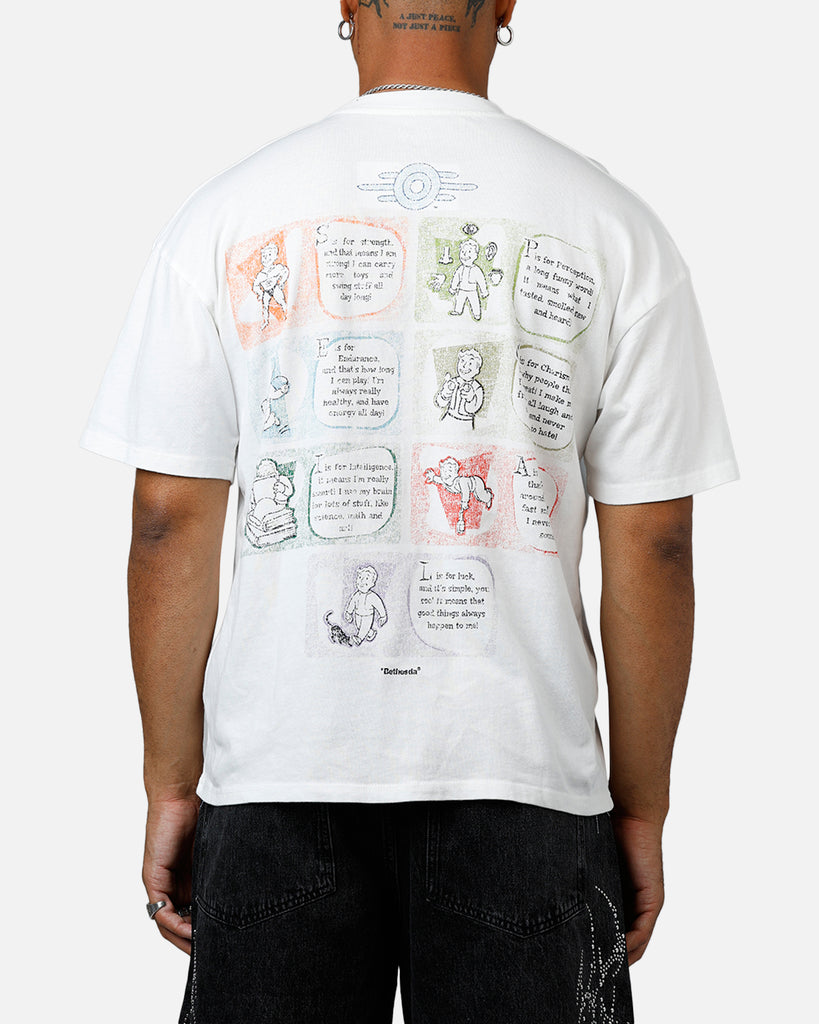 73Studio X Fallout '76 S.P.E.C.I.A.L Vintage T-Shirt White | Culture ...
