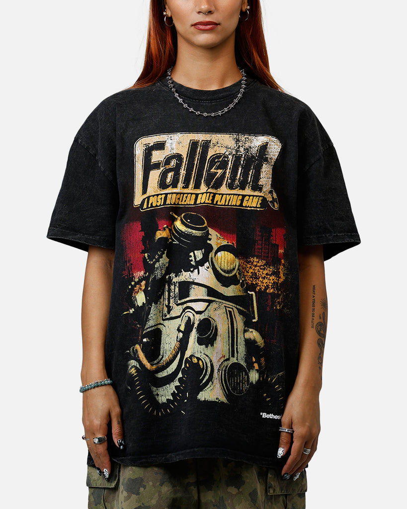 73Studio X Fallout '97 Fallout Vintage T-Shirt Black Acidwash | Culture ...