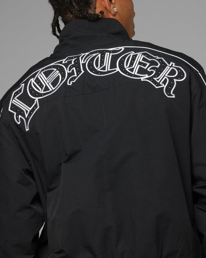 Loiter Imperial Track Jacket Black | Culture Kings US