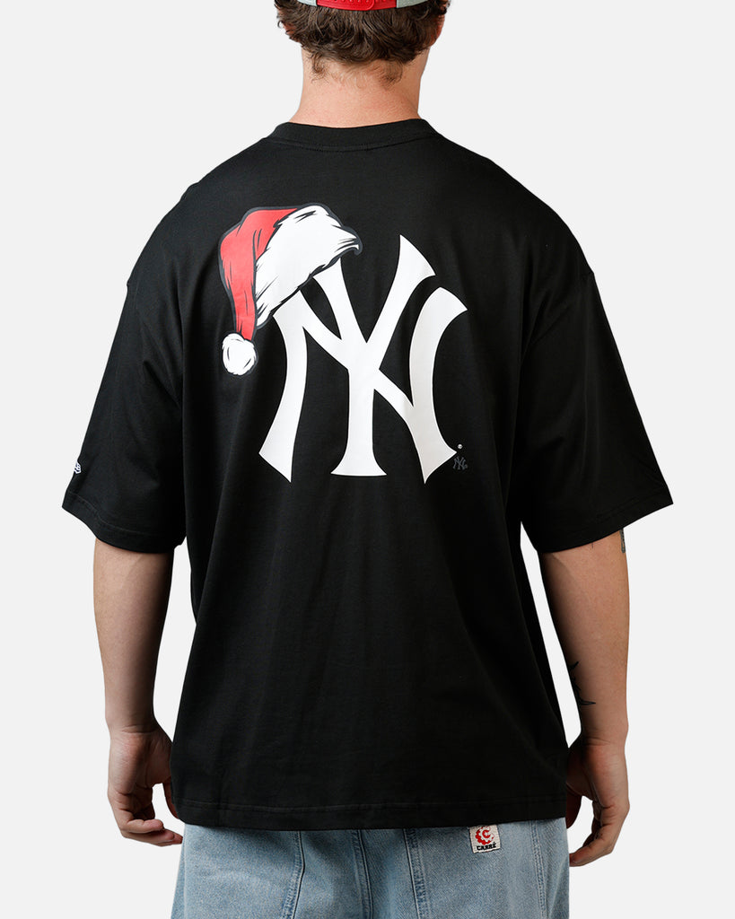 New Era New York Yankees 'All I Want For Christmas' Santa T-Shirt Blac ...