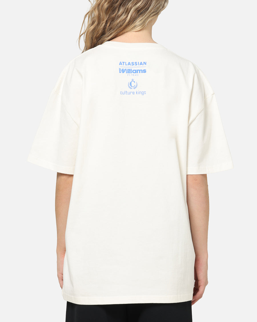 Culture Kings X Atlassian Williams F1 Team Team Heavy T-Shirt Off Whit ...