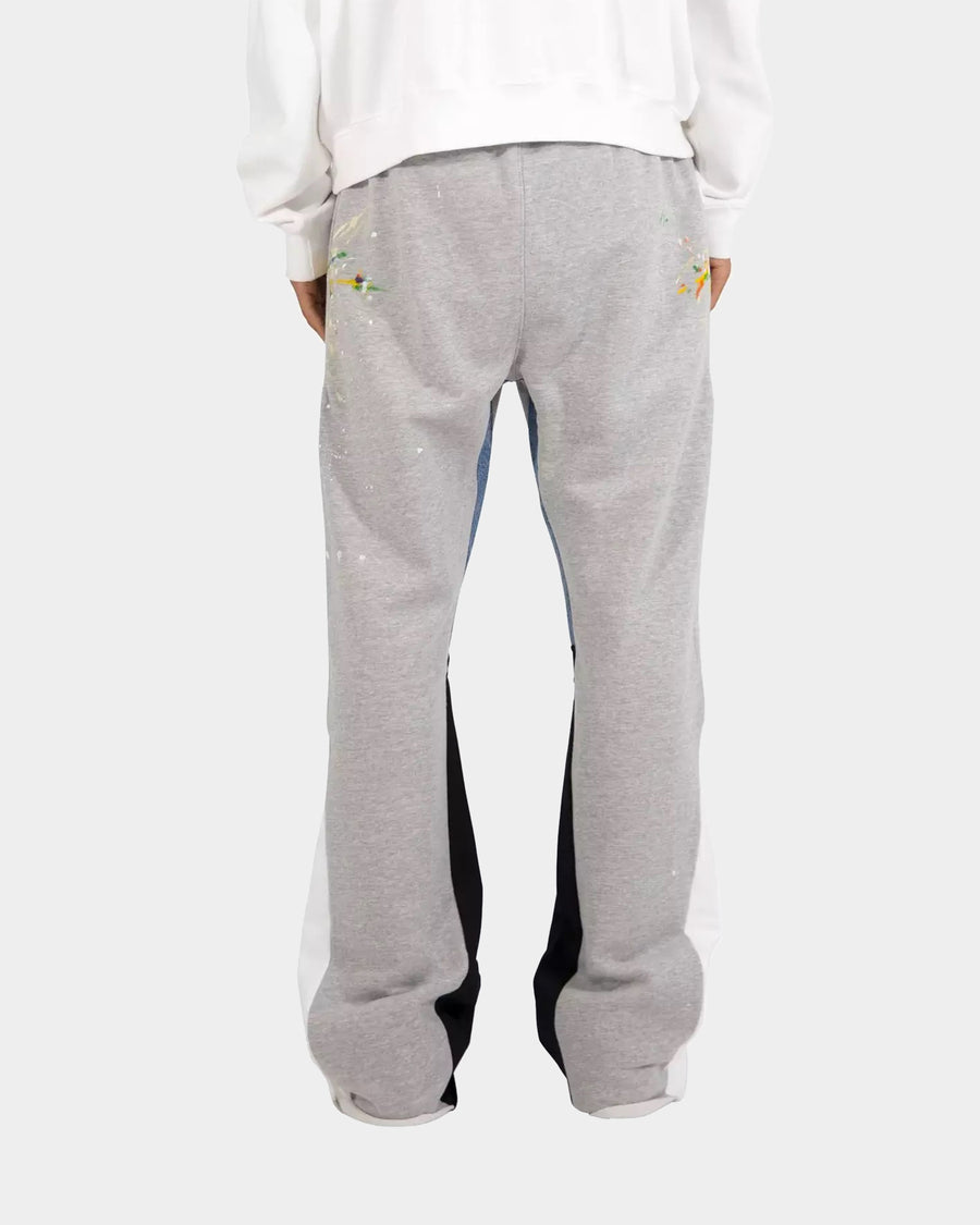 MNML Contrast Boot Cut Sweat Pants Grey | Culture Kings US