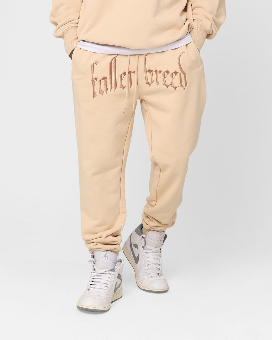 Fallen Breed Logo Sweatpants Nude | Culture Kings US