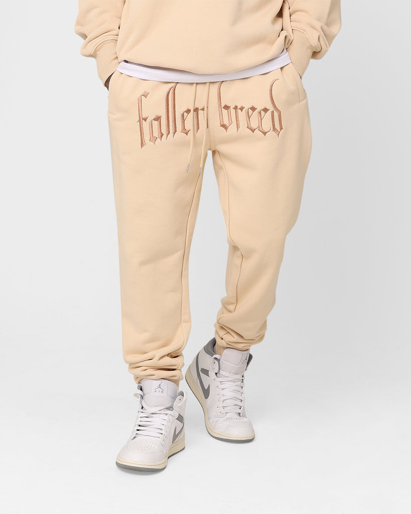 Fallen Breed Logo Sweatpants Nude | Culture Kings US