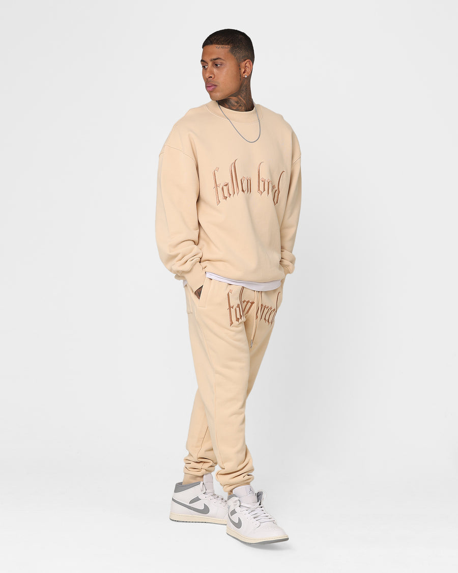 Fallen Breed Logo Sweatpants Nude | Culture Kings US