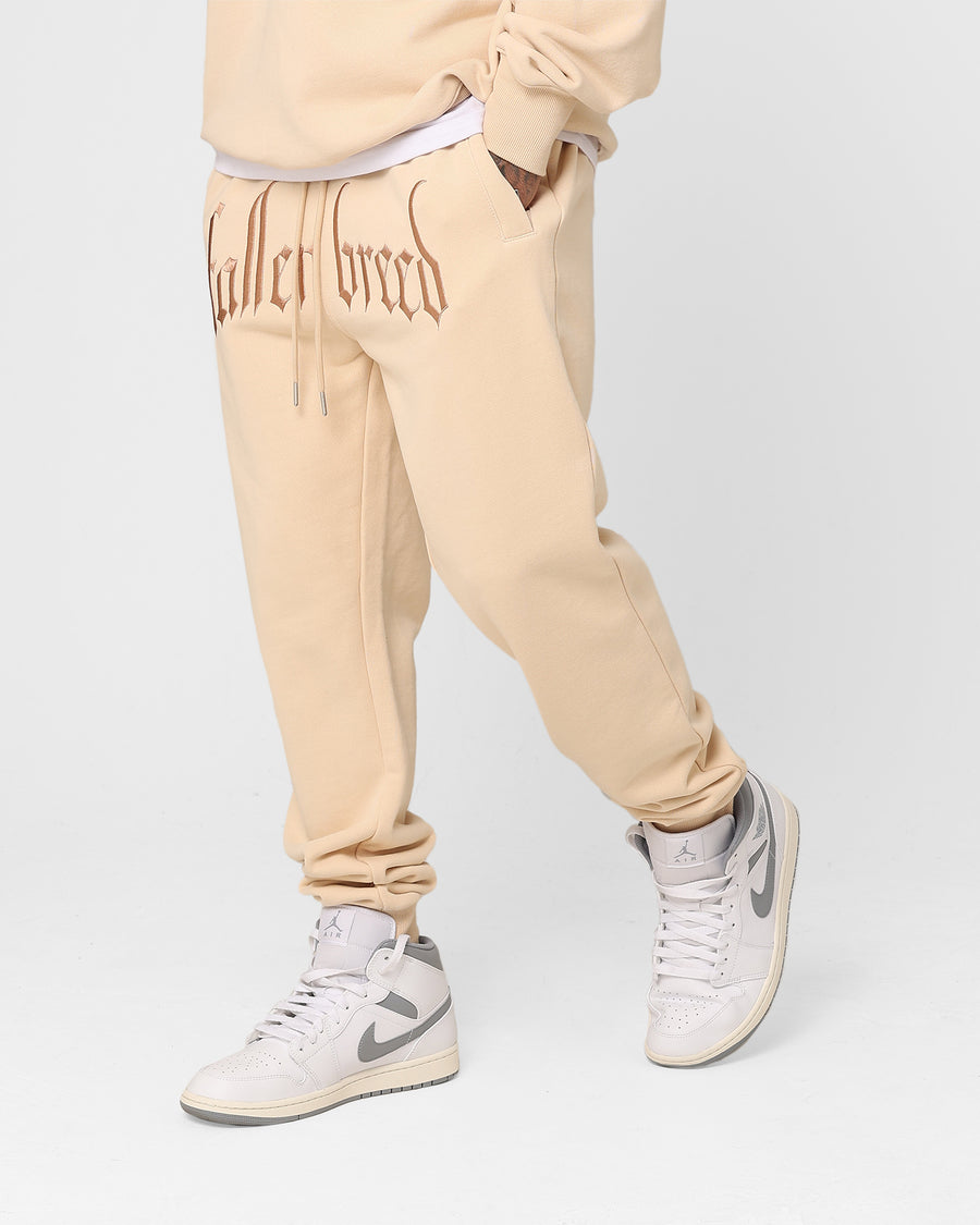 Fallen Breed Logo Sweatpants Nude | Culture Kings US