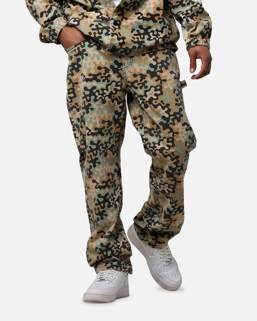 Students Golf Gautney Camo Pants Tan | Culture Kings US