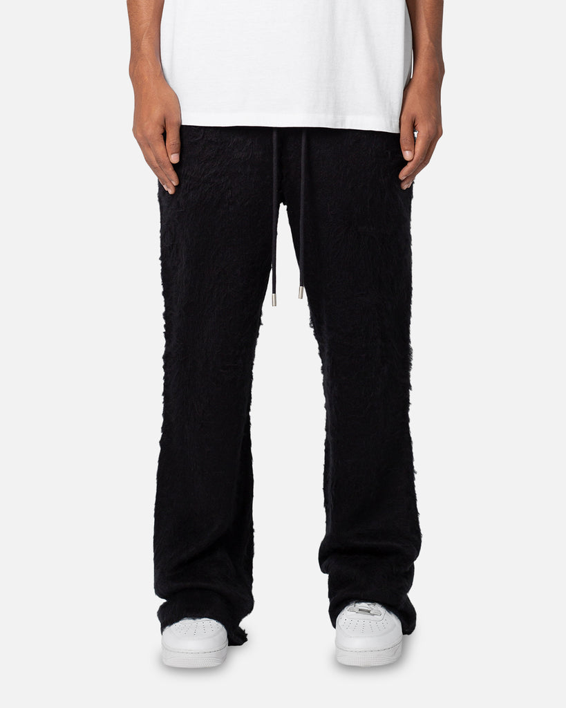 MNML Fuzzy Sweatpants Black | Culture Kings US
