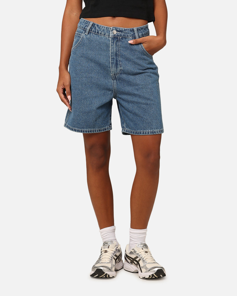 X-Girl Women's Gordon Shorts Indigo | Culture Kings US