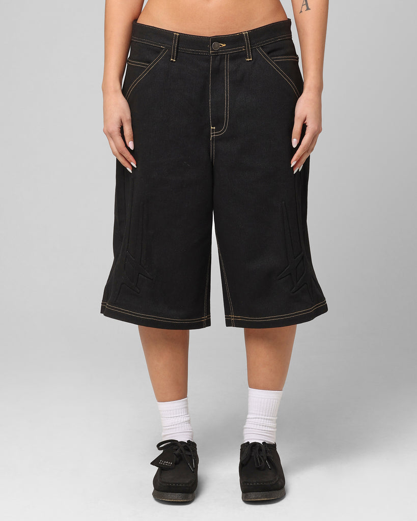Loiter Star Child Jorts Black | Culture Kings US