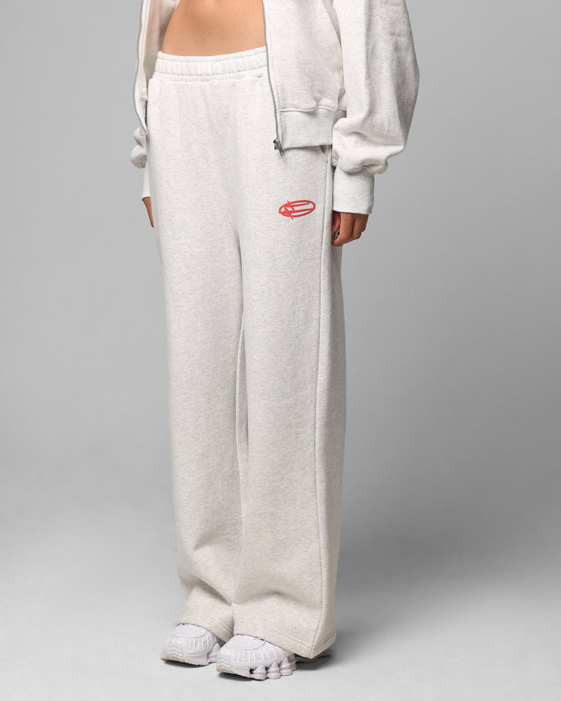 Loiter Celestial Sweat Pants Light Grey Marl | Culture Kings US