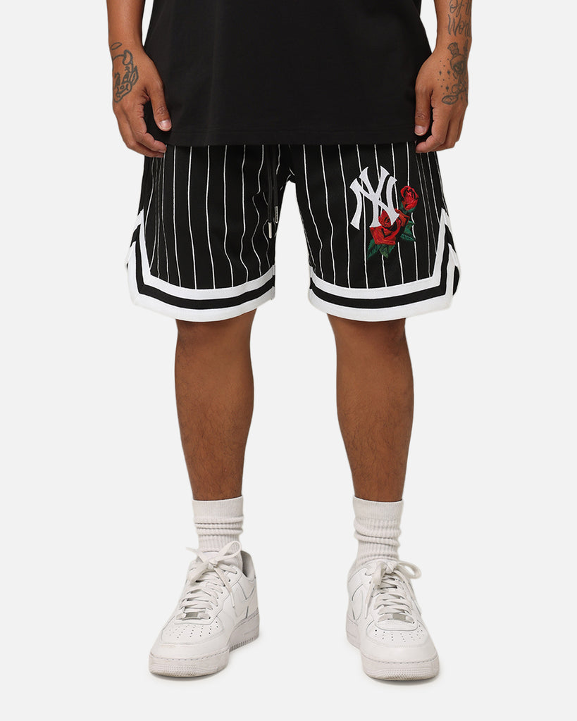 New Era New York Yankees Rose Mesh Shorts Black | Culture Kings US