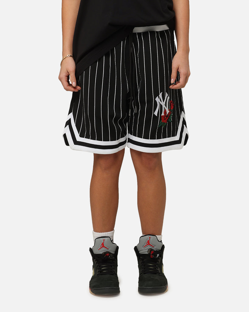 New Era New York Yankees Rose Mesh Shorts Black | Culture Kings US