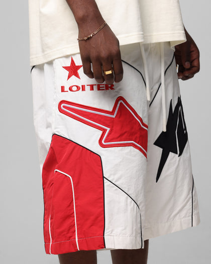 Loiter Motocross Shorts White | Culture Kings US