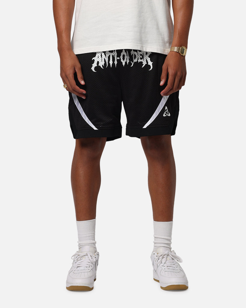 The Anti Order Sparta Mesh Basketball Shorts Black/White | Culture Kings US