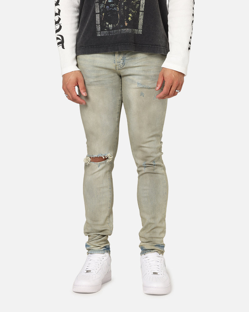 Saint Morta Dynasty Dirty Distressed Jeans Dirty Denim | Culture Kings US