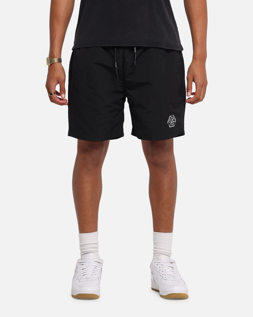 The Anti Order Reverse Logo Nylon Shorts Black | Culture Kings US