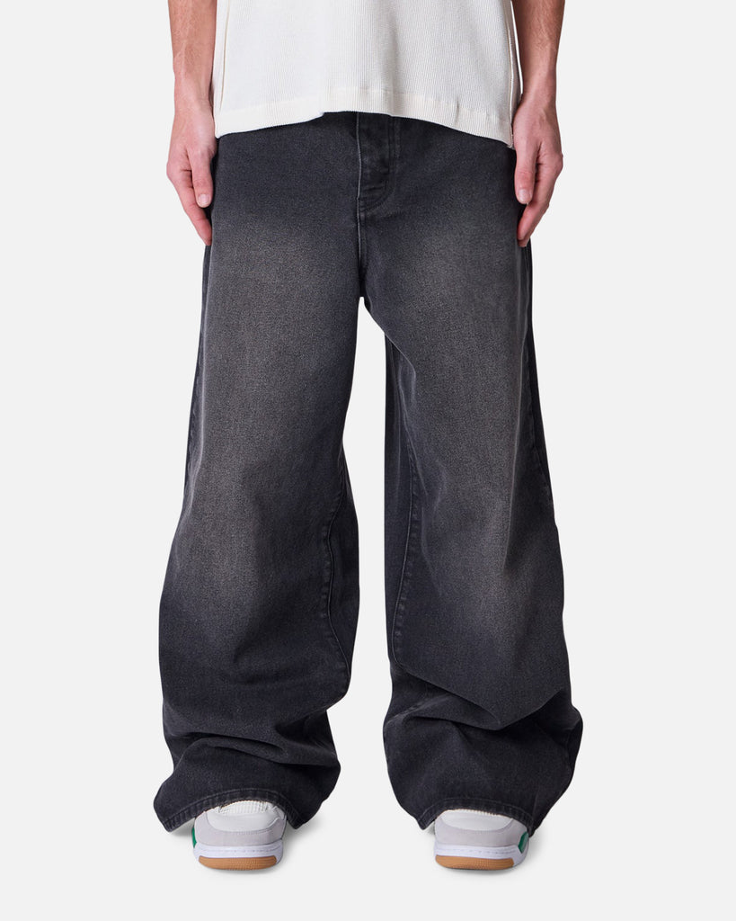 MNML Rave Washed Jeans Vintage Black | Culture Kings US