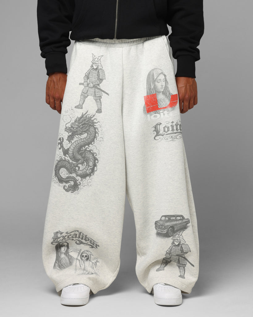Loiter Holy Flame Sweatpants Grey | Culture Kings US