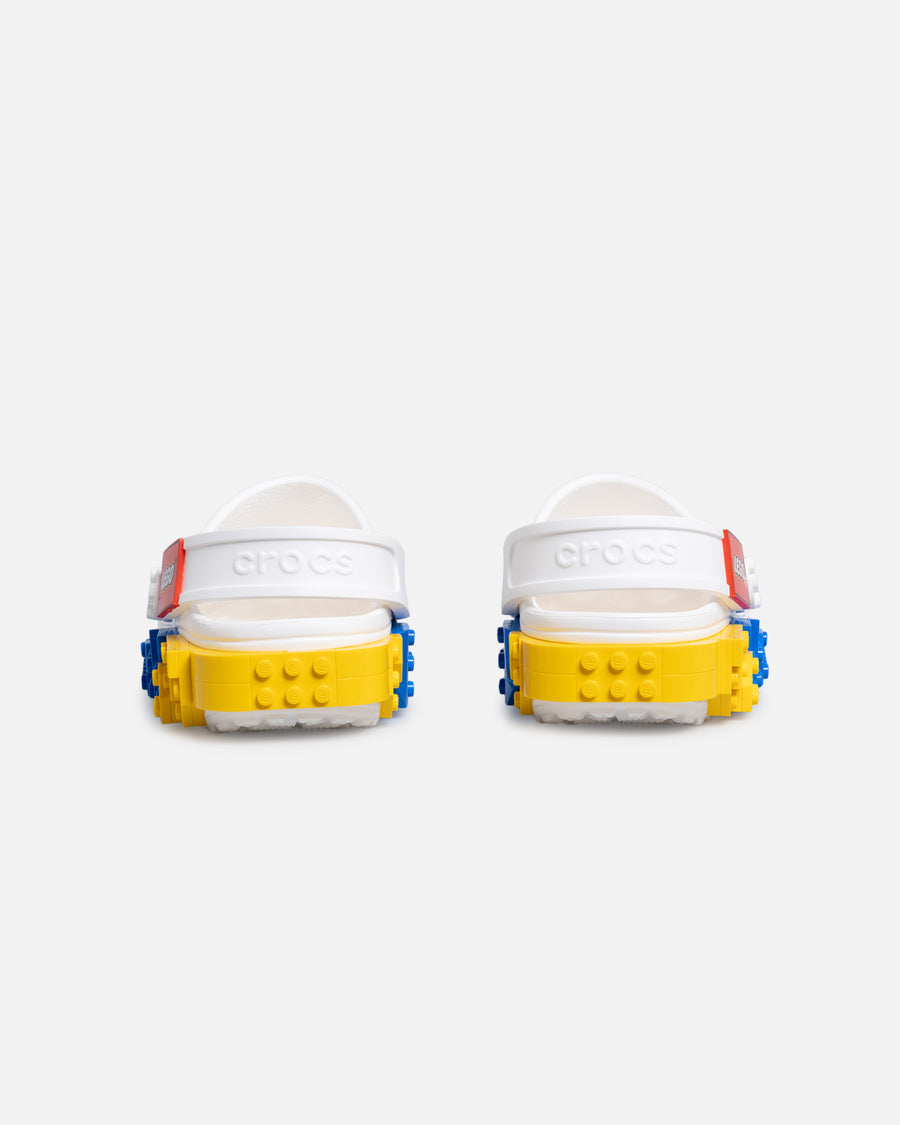 Crocs X LEGO® 4LW System Clog White/Blue/Yellow | Culture Kings US