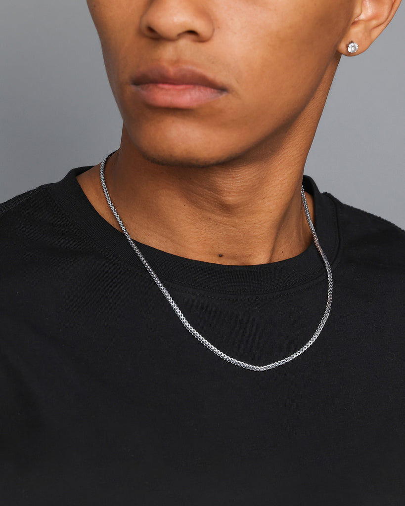 NXS 2.5mm Franco Chain White Gold | Culture Kings US