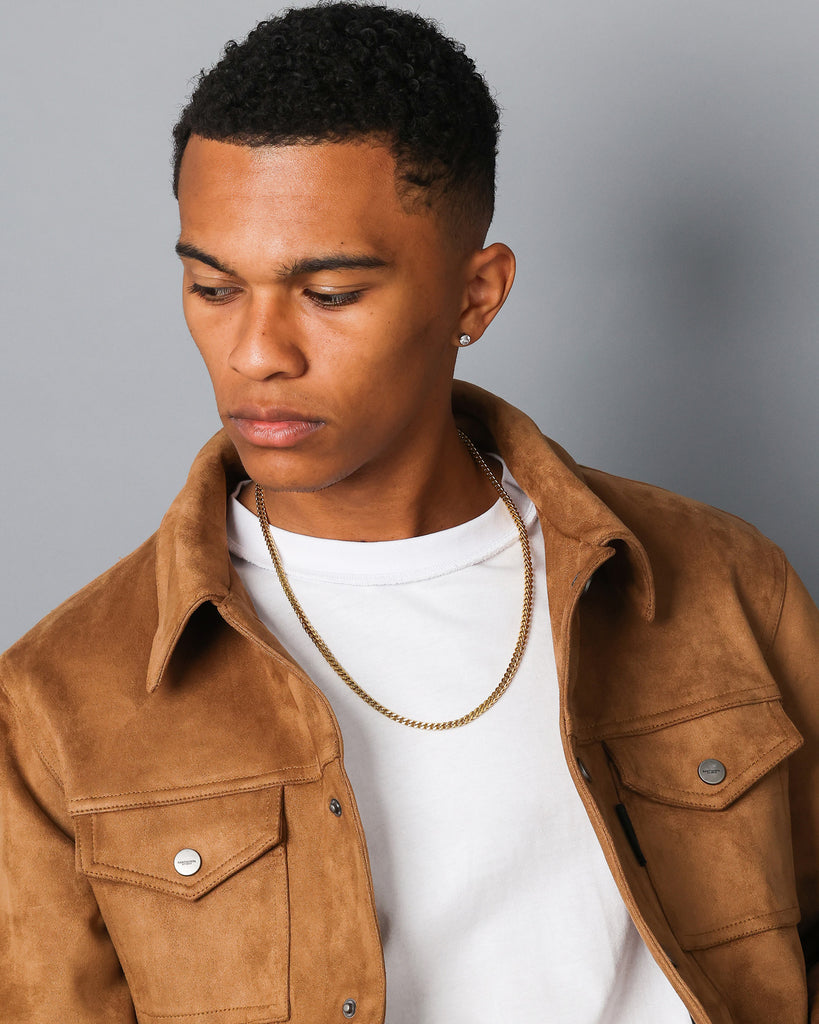 NXS 4mm Franco Necklace Gold | Culture Kings US