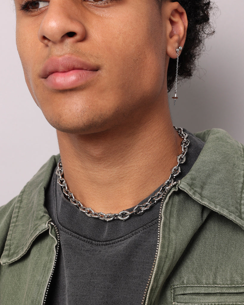 Loiter Spiked Pig Chain Stainless Steel | Culture Kings US