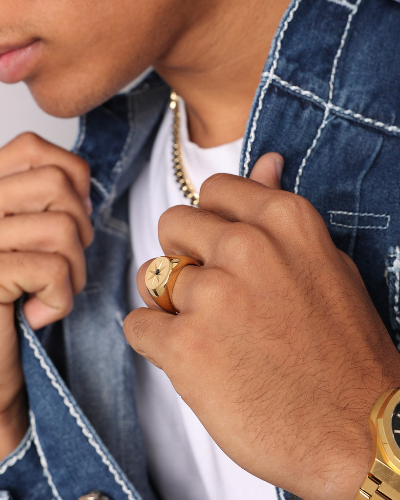 NXS Solis Ring Gold | Culture Kings US