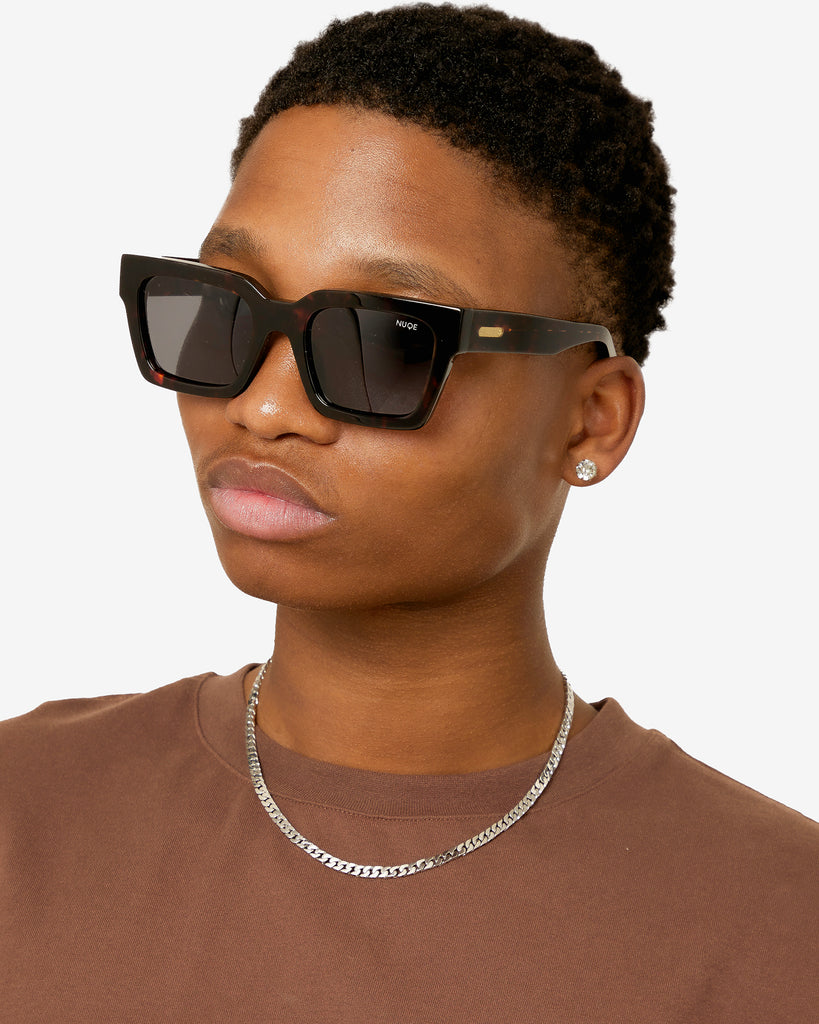 NXS Flat Faced Curb Chain White Gold | Culture Kings US