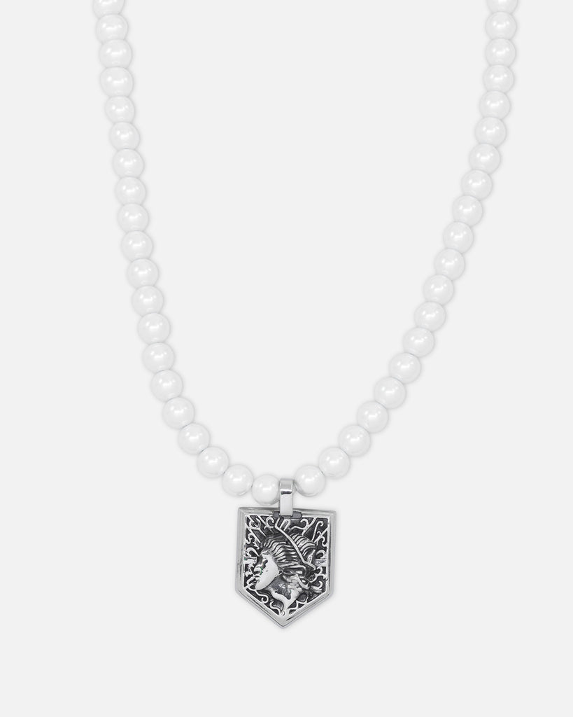 Loiter X Attack On Titan Wall Maria Pearl Chain Steel/Pearl | Culture ...