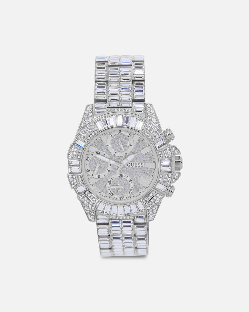 Guess Mainline Iconic 40th Watch Silver/Crystal | Culture Kings US