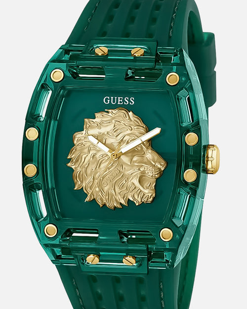 Guess Mainline Phoenix Watch Green | Culture Kings US