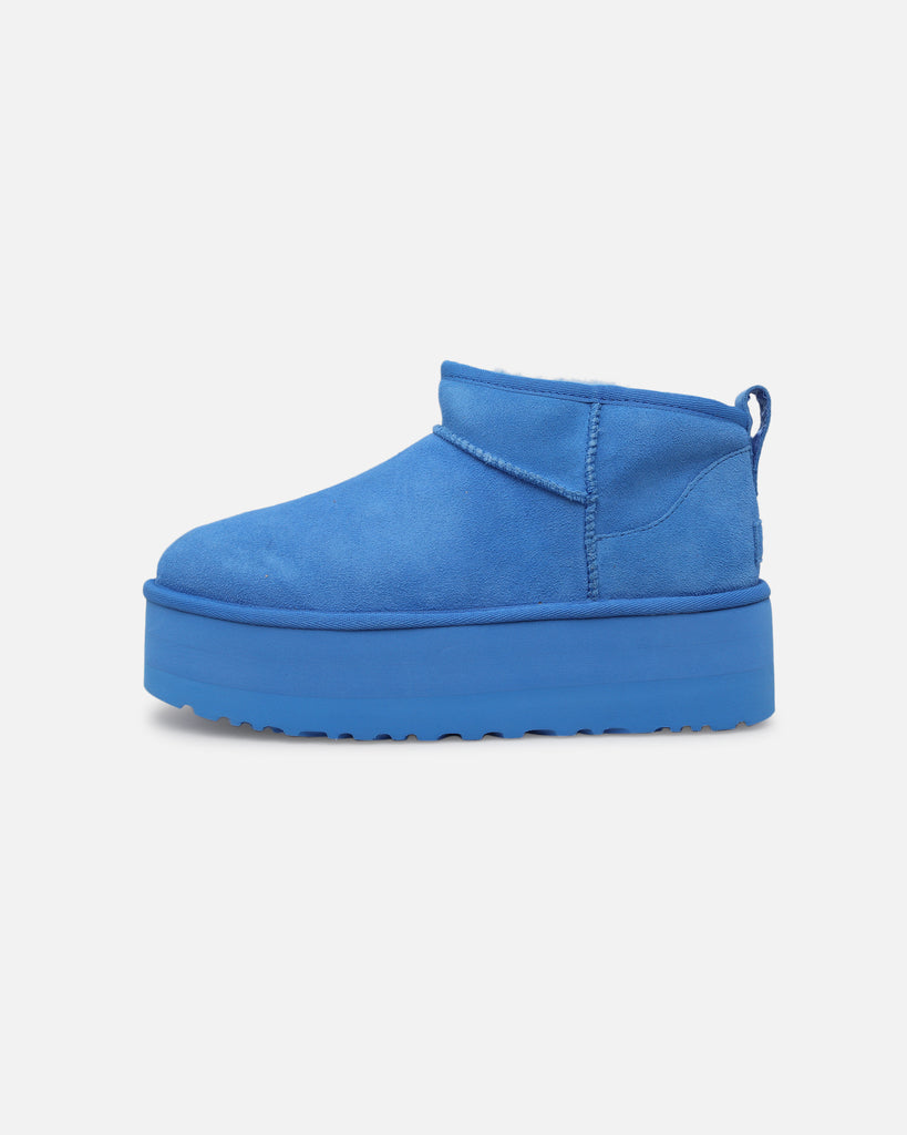 Ugg Boots Women's Classic Ultra Mini Platform Blue | Culture Kings US