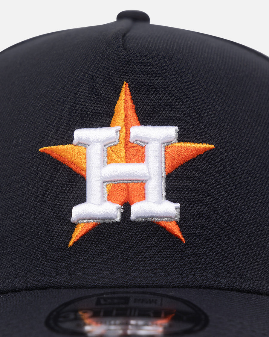 New Era Houston Astros 39THIRTY A-Frame Stretch Fit Official Team Colo ...