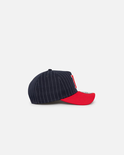 New Era Boston Red Sox '2-Tone Pinstripe' 9FORTY A-Frame Snapback Pins ...