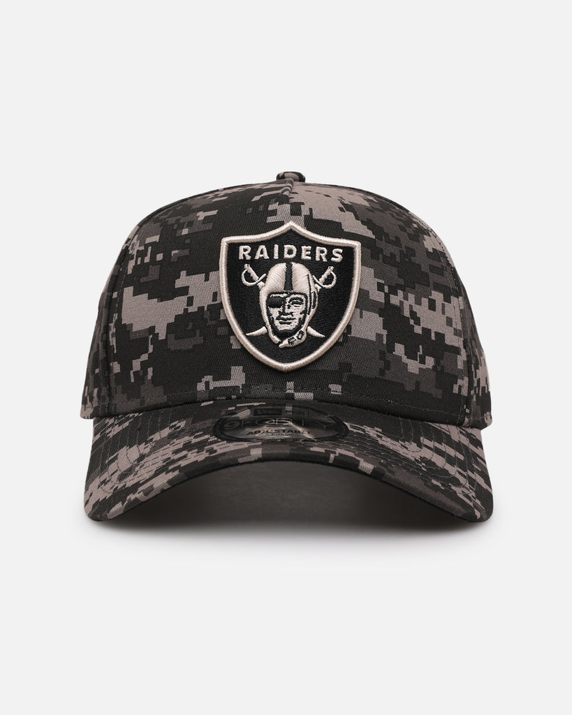 New Era Las Vegas Raiders 'Black Digi Camo' 9FORTY A-Frame Snapback Bl ...