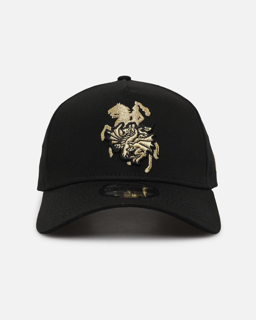 New Era St. George Illawarra Dragons 9FORTY A-Frame Snapback Black/Gol ...
