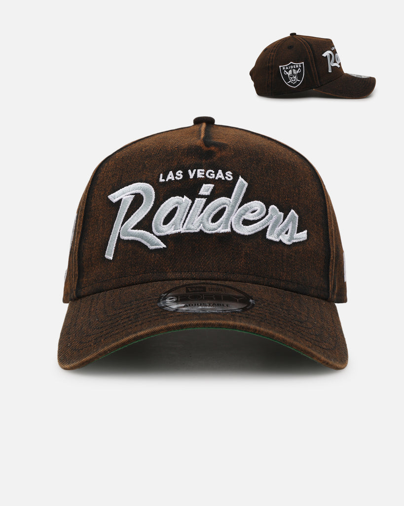 New Era Las Vegas Raiders 'Black Washed Official Team Color' 9FORTY A ...