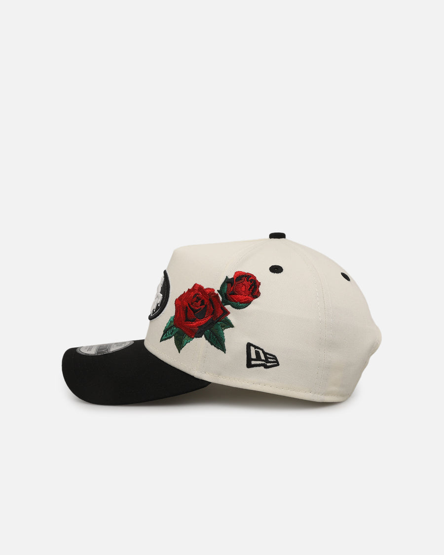 New Era San Francisco 49ers 'Chrome Black Roses' 9FORTY A-Frame Snapba ...