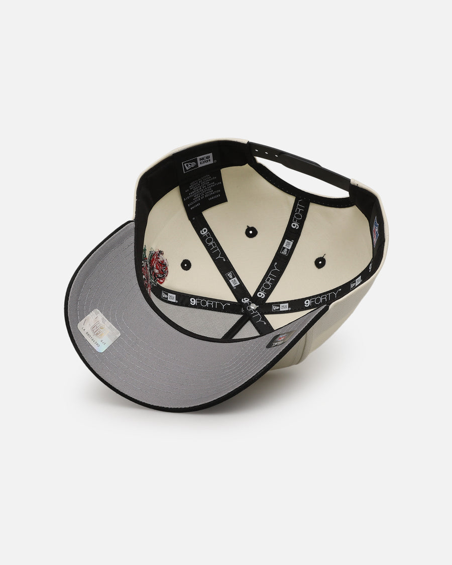New Era San Francisco 49ers 'Chrome Black Roses' 9FORTY A-Frame Snapba ...