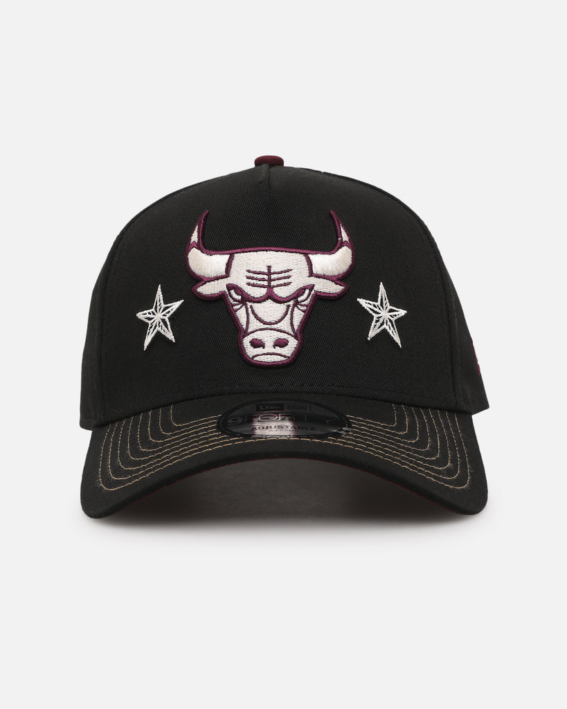 New Era Chicago Bulls 'Ivory Stars Outlaws' 9FORTY A-Frame Snapback Bl ...