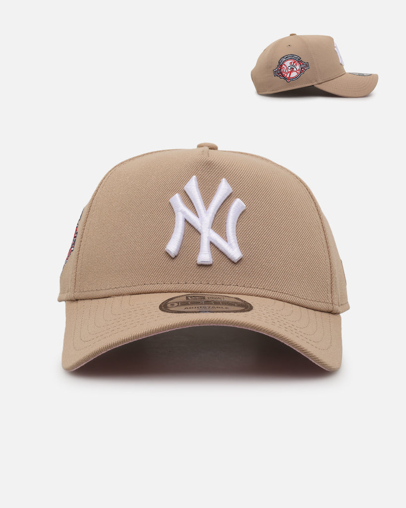 New Era New York Yankees 'Tan Pink' 9FORTY A-Frame Snapback Tan ...