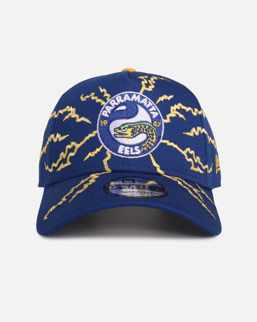 New Era Parramatta Eels 'NRL Electric' 9FORTY A-Frame Snapback Officia ...